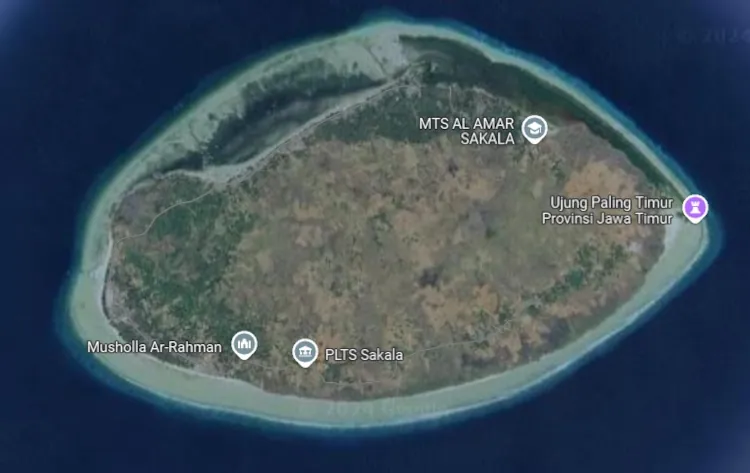 Ternyata Bukan Banyuwangi Tapi Pulau Sakala, Titik Paling Timur ...